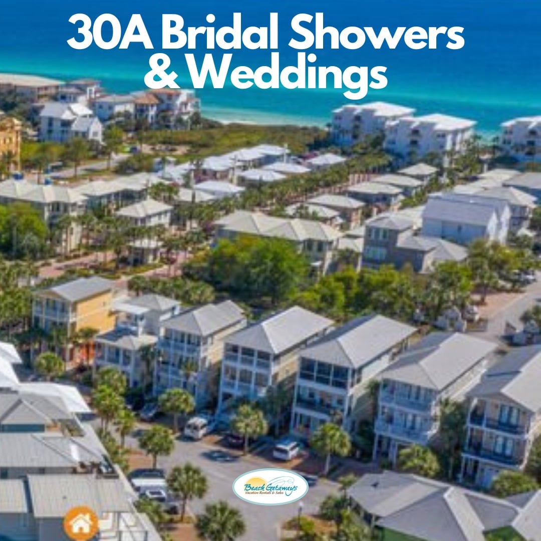 30A Beach Weddings - Top 5 Party Ideas - Beach Getaways